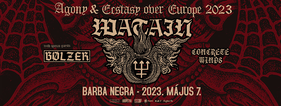 Watain Live in Budapest – Agony and Ecstasy Over Europe Tour 2023 AB